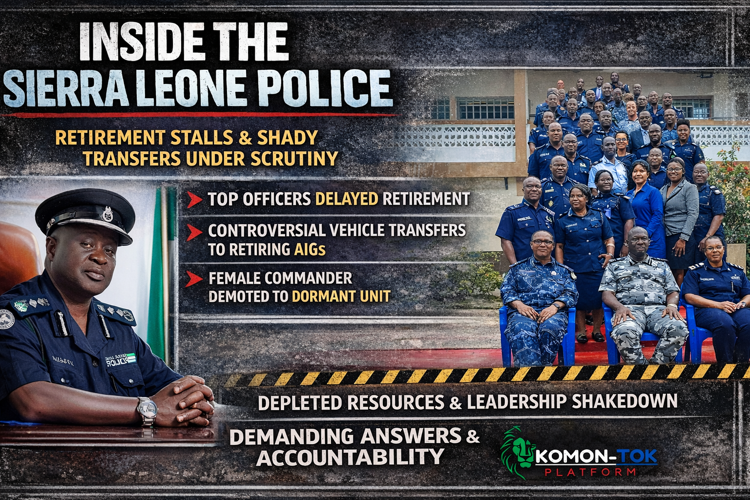 The Republic of Sierra Leone Armed Forces (RSLAF) has announced the ...
